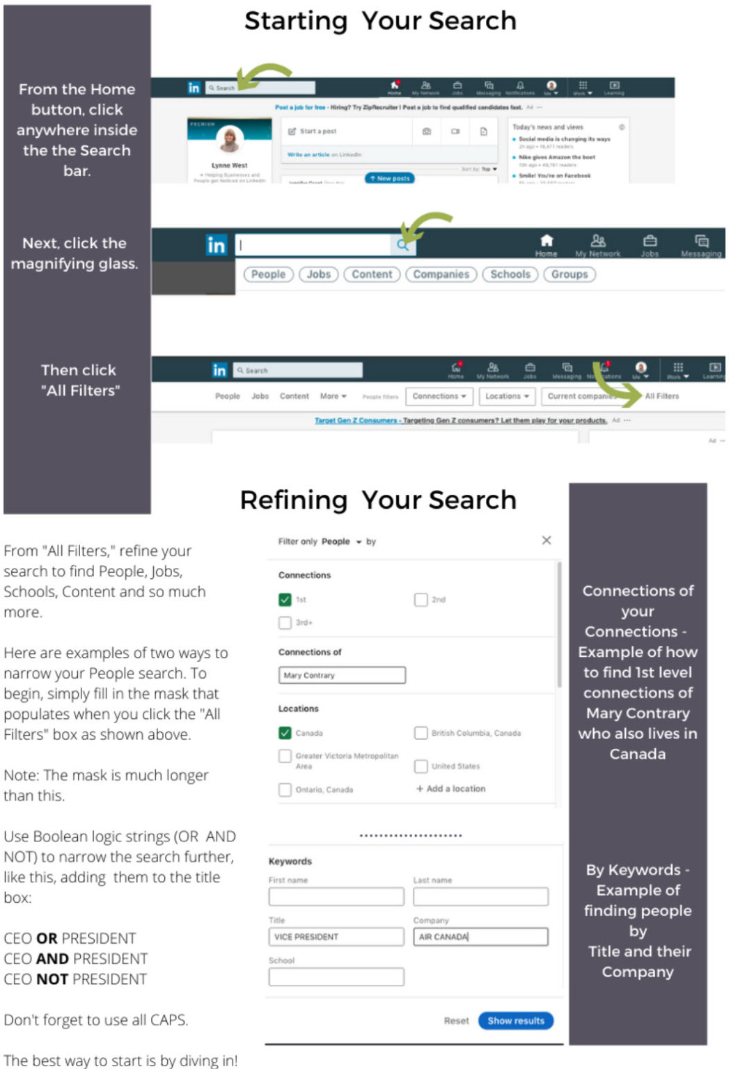 A Logical Way to Find High-Value Connections on LinkedIn - Lynne West